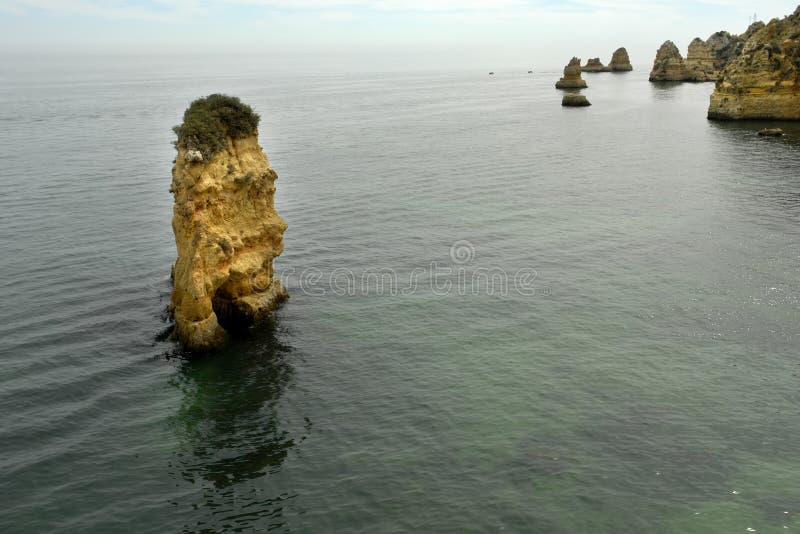 Rocks stock photo. Image of portugal, hill, rocky, natural - 34039408