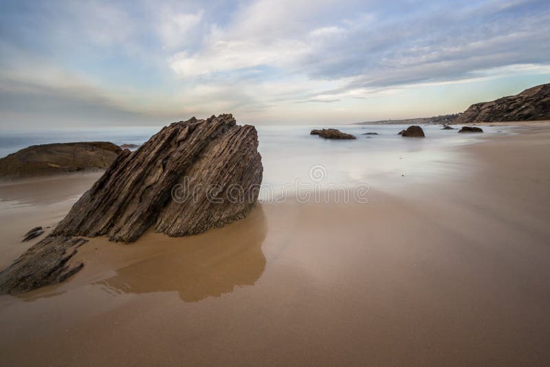 Rocks on Crystal Cove Beach Stock Image - Image of color, crystal: 27273389