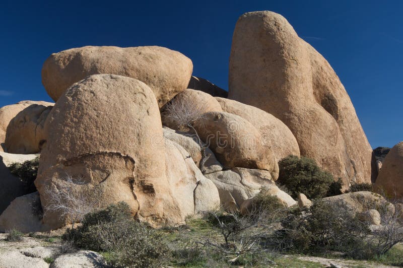Rocks in desert stock photo. Image of outcrop, boulders - 4553222