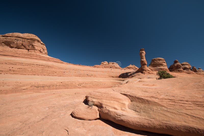 Rocks on the desert stock image. Image of formation, orange - 70019203