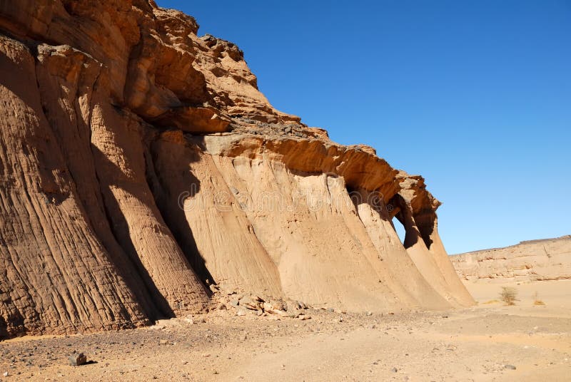 Rocks in the Desert, Sahara Desert, Libya Stock Image - Image of nature ...