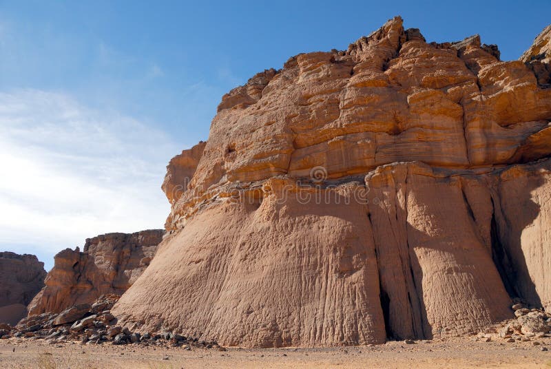 Rocks in the Desert, Sahara Desert, Libya Stock Image - Image of nature ...