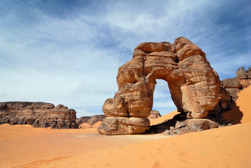 Rocks in the Desert, Sahara Desert, Libya Stock Image - Image of nature ...