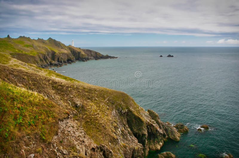 Red cliffs in Devon. stock photo. Image of headland, bedrock - 50289230