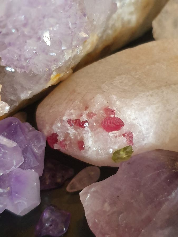 Rocks, gems and stones stock image. Image of ruby, gems - 166339617