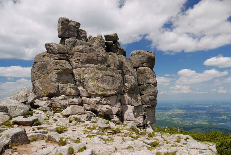 Moai rocks stock image. Image of rock, beauty, altitude - 30101725