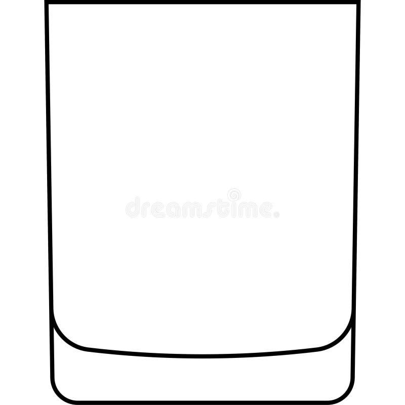 Rocks Glass Icon, Cocktail Glass Name Related Vector Stock Vector ...