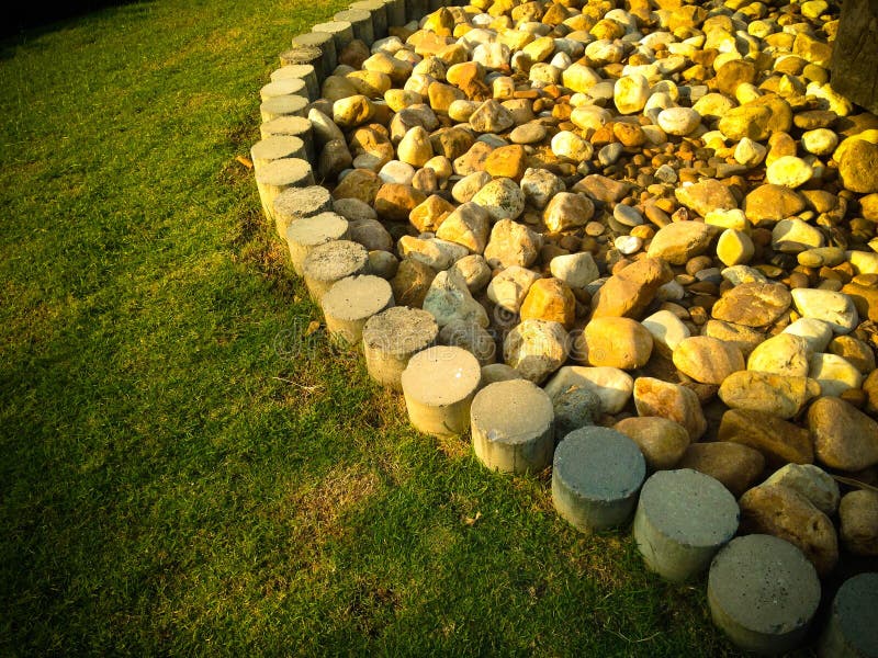 Rocks and grass stock photo. Image of spring, park, perennials - 88098618