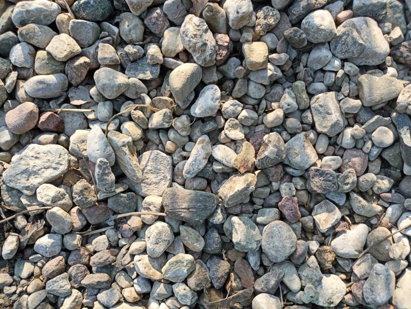 Rocks on the Ground Texture Stock Image - Image of geology, bedrock ...