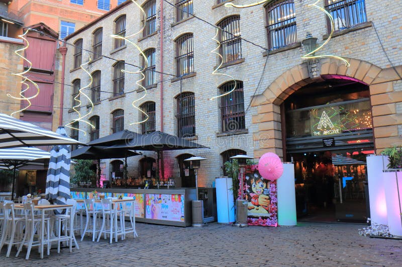 The Rocks Historical Architecture Sydney Australia Editorial Stock ...