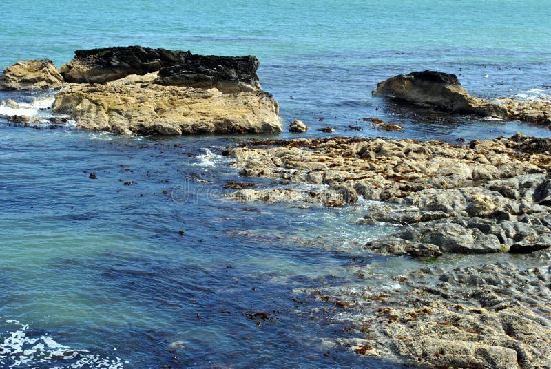 Rocks in the irish sea stock photo. Image of rocky, clear - 19315178