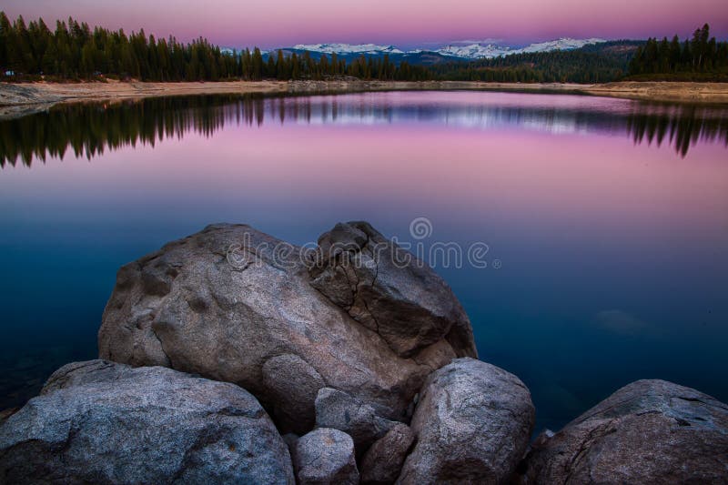 Rocks in Lake stock photo. Image of landscape, lake, view - 38840114