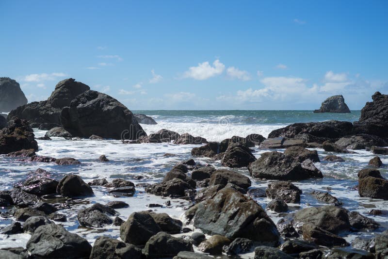 Rocks in Lands End, San Francisco Stock Image - Image of california ...