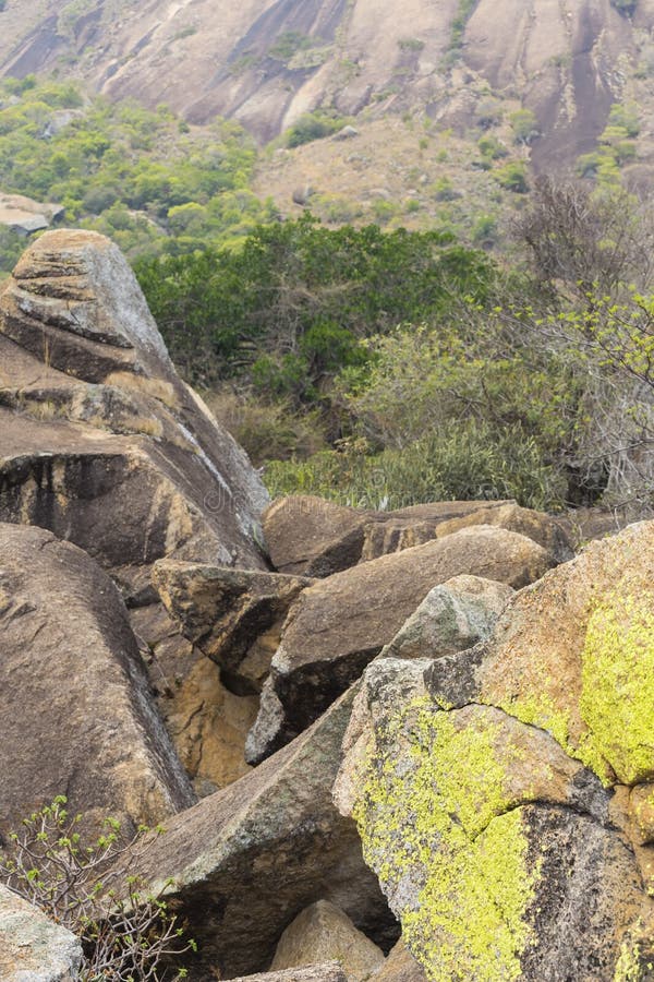 Rocks Landscape on Anja, Madagascar Wildlife Reserve Stock Photo ...