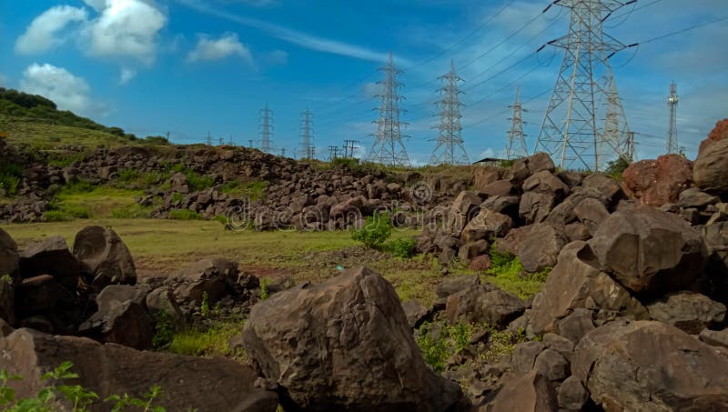 The rocks landscape stock photo. Image of ruins, nature - 195028210