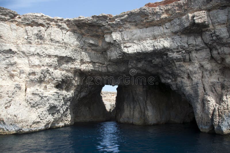 Rocks on Malta stock photo. Image of coast, famous, architecture - 21392190