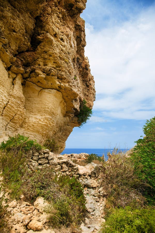 Rocks on Malta stock image. Image of algarve, rock, stone - 88164471