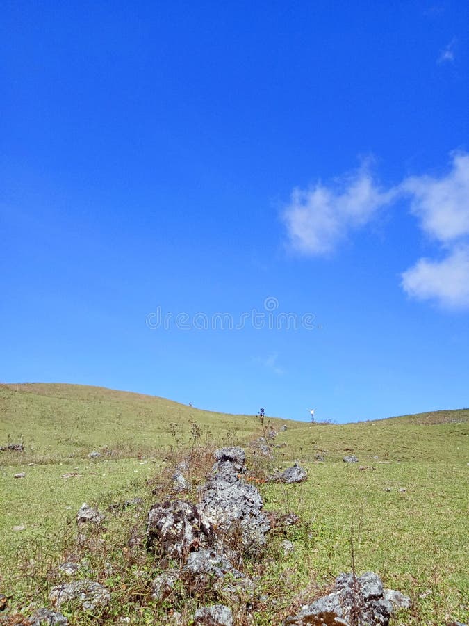 Rocks and Meadows in Fulan Fehan Atambua NTT Stock Photo - Image of ...