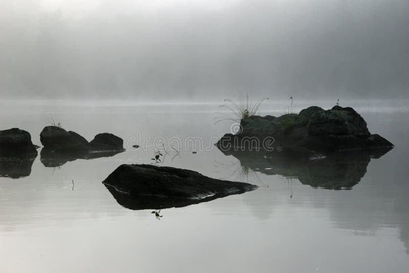 Rocks and Mist stock image. Image of mist, america, north - 18661457