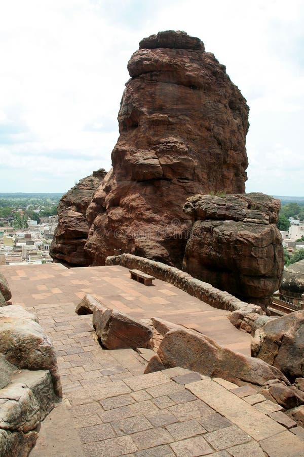 Rocks on Mountain Edge stock photo. Image of hilltop - 12199906