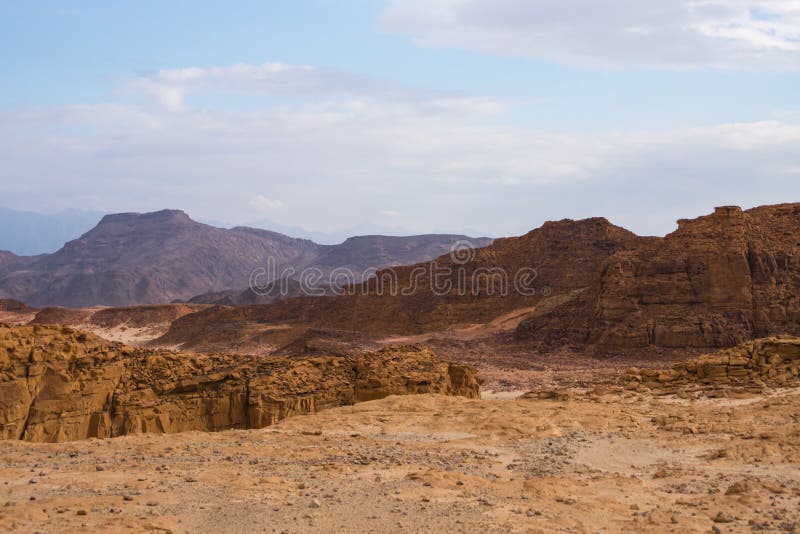 Rocks and Mountains in the Timna Park in Israel Stock Image - Image of ...