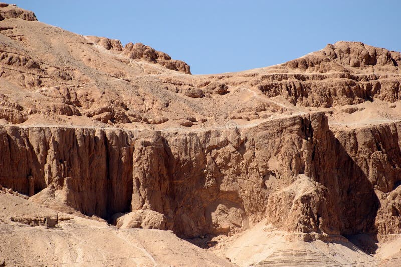 Rocks in Nubian desert stock image. Image of heat, rock - 12246707