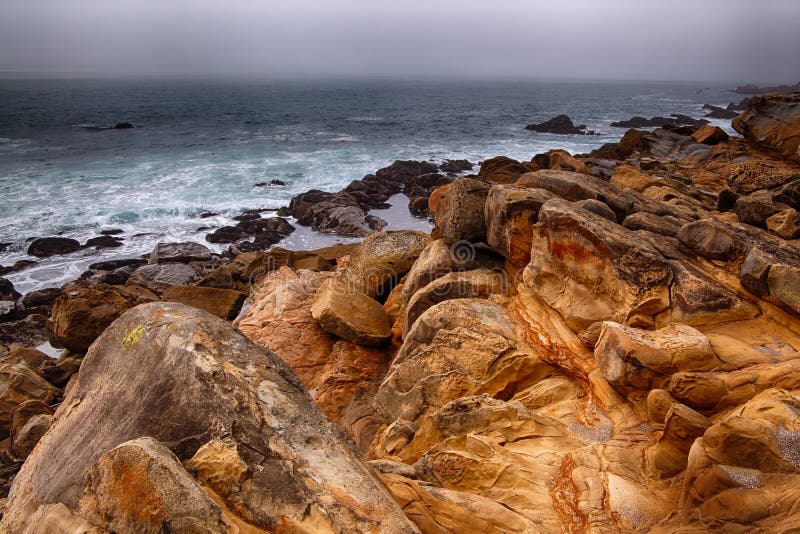 Rocks in Ocean stock image. Image of nature, california - 38248709