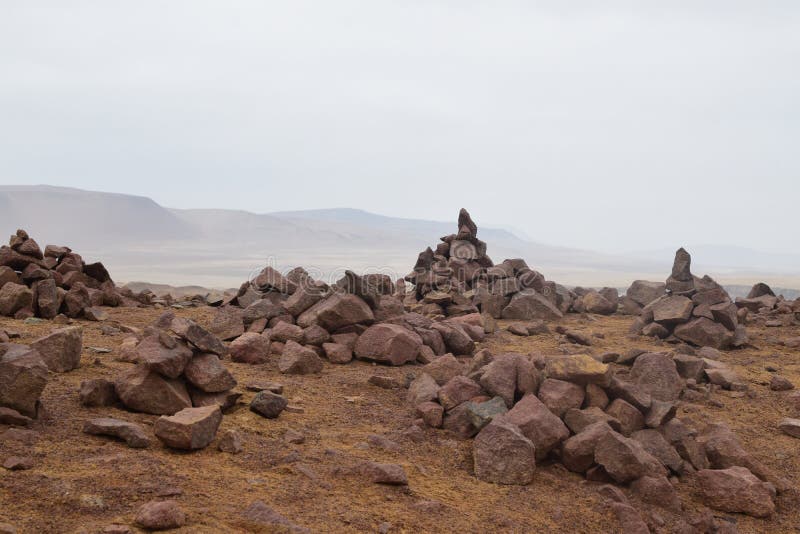 Peruvian desert rocks stock image. Image of stone, wear - 122393641