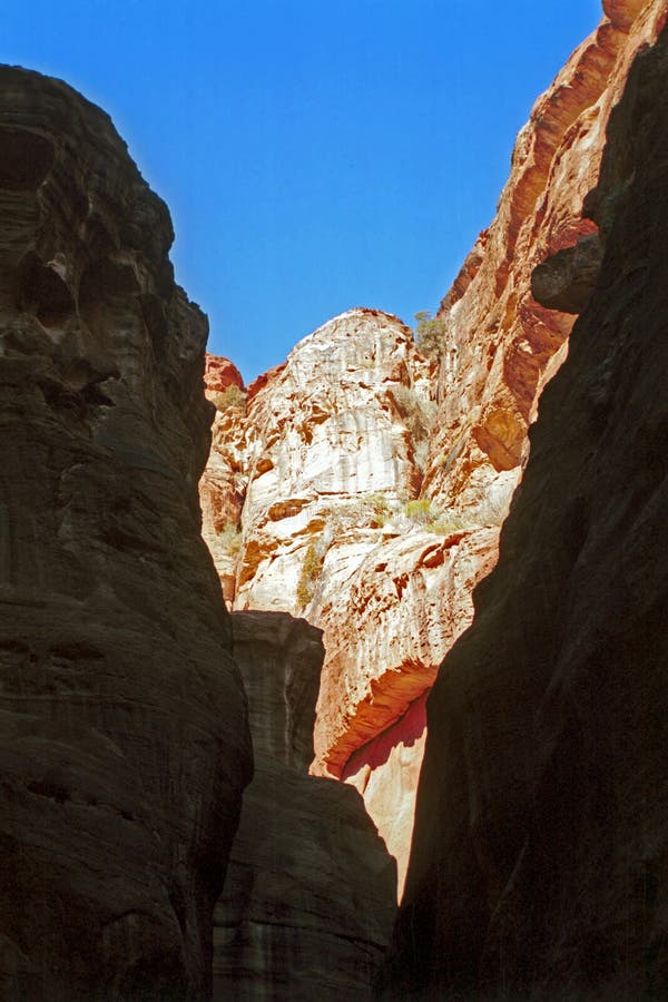 Rocks, Petra, Jordan stock photo. Image of gorge, jordan - 87915040