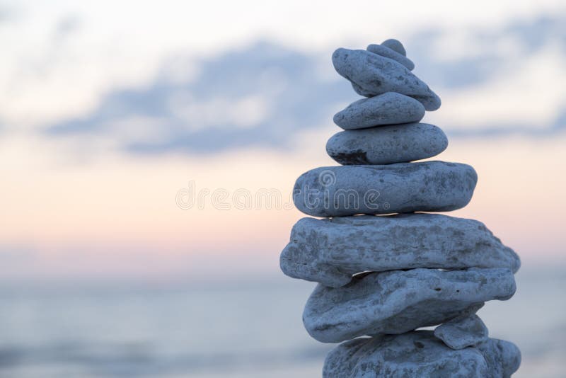 Rocks Piled on Each Other stock image. Image of sunset - 57274007