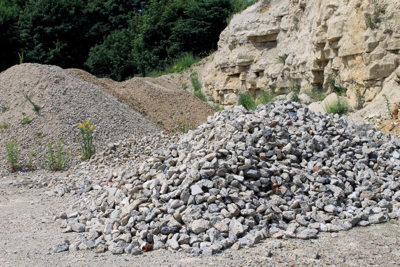 Rocks in a quarry stock image. Image of rural, scenery - 40939229