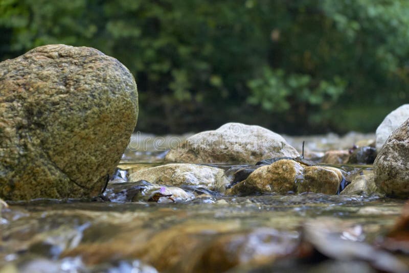 Rocks in the river stock image. Image of relaxation, attention - 75098761