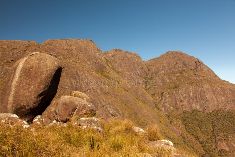 Rocks and Rock Mountains in Brazil Stock Photo - Image of itaguare ...
