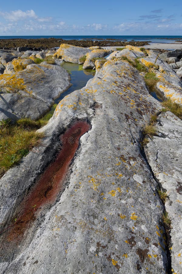 Rocks and Rock Pools in South Uist Stock Photo - Image of outdoors ...