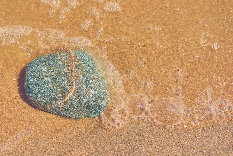 Rocks on the sand. stock image. Image of macro, hard - 154212543