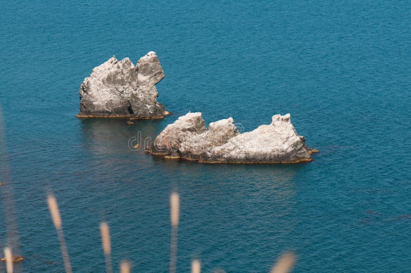 Rocks in the Sea stock photo. Image of stone, place, remote - 46159352