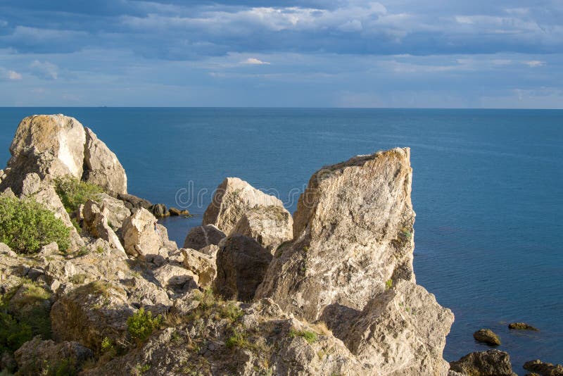 Rocks stock photo. Image of colours, horizon, rocks - 152117124