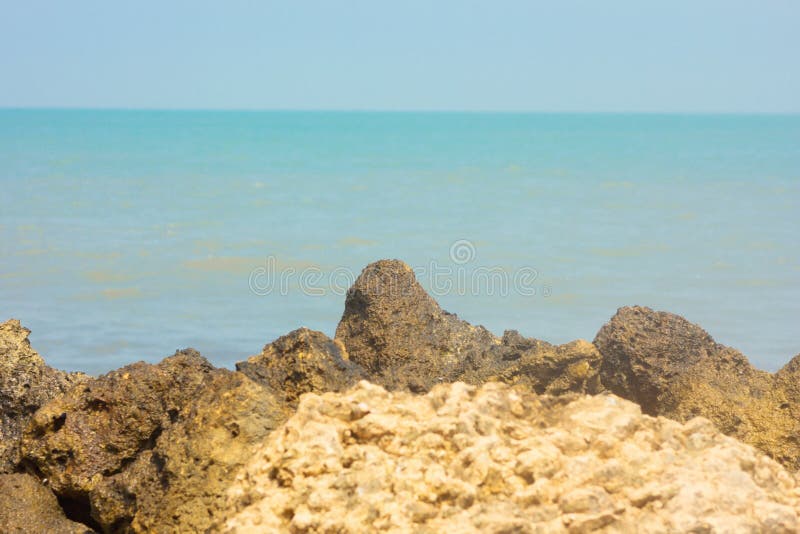 Rocks by the sea stock image. Image of morning, mother - 42481165