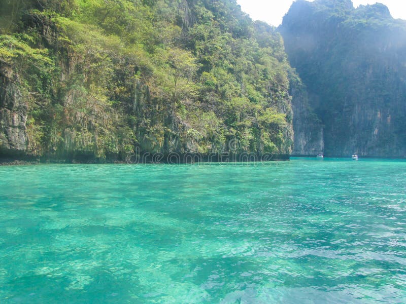Rocks in shallow water stock image. Image of clear, colorful - 90665755