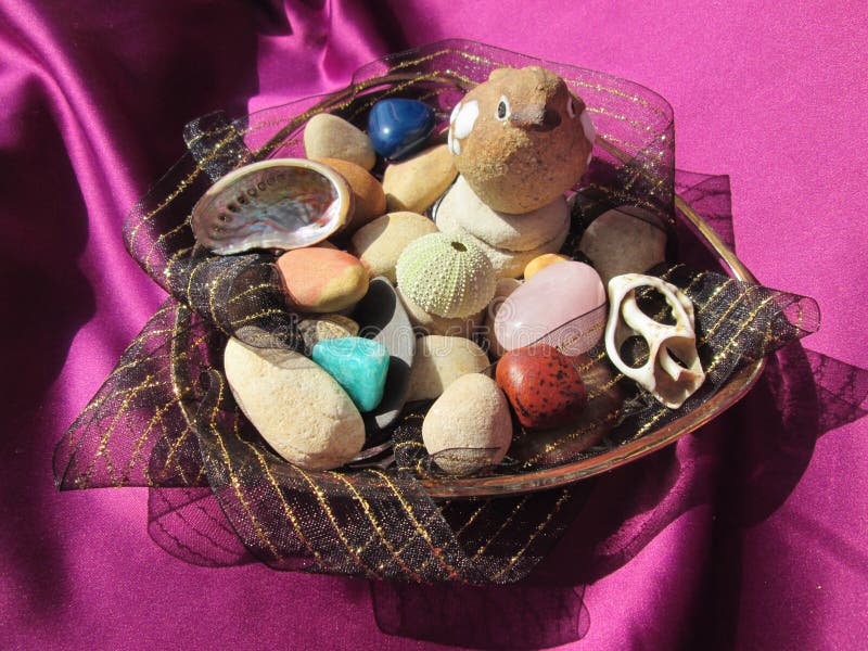 Rocks and shells stock photo. Image of solid, mineraloids - 90750220