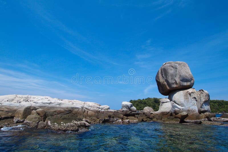 Rocks sky stock photo. Image of stone, rocks, ocean, sunshine - 29575186