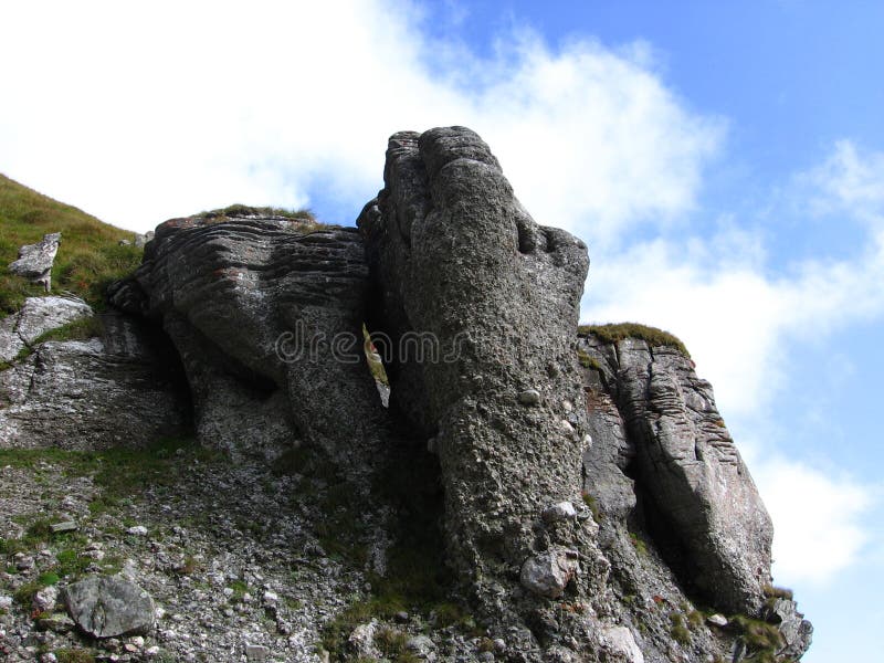 Rocks and sky stock image. Image of mountain, rock, grass - 3108441