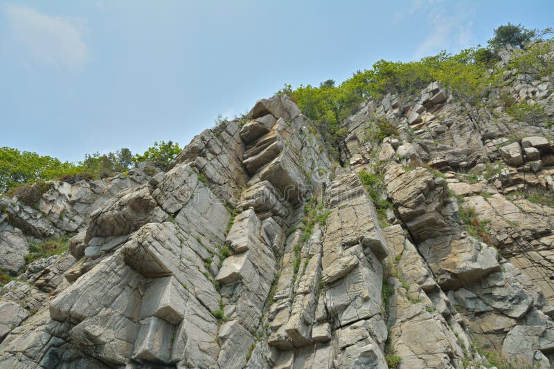 Rocks and sky 5 stock image. Image of granite, basalt - 87665633