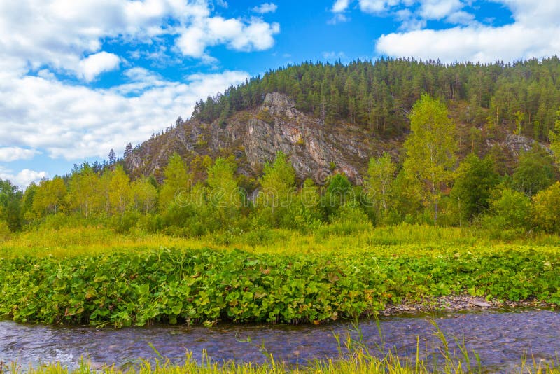 Rocks of the Southern Urals. Stock Photo - Image of hill, boulder ...