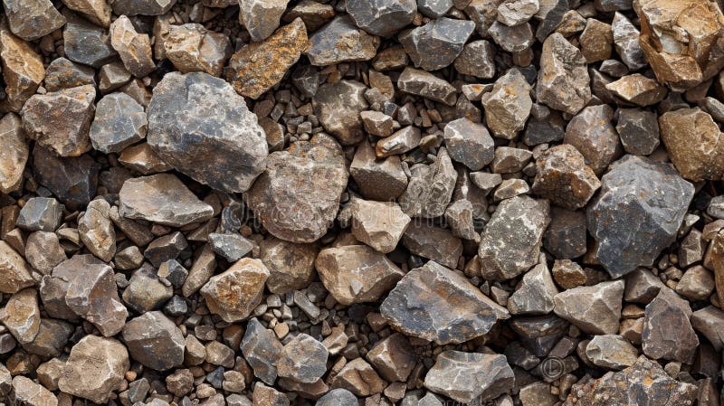 Rocks Stacked on the Ground, Maybe for Building or a Stone Wall Stock ...