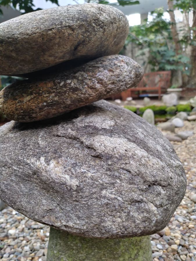 Rocks Stacked Up on Each Other Art Stock Photo - Image of peaceful ...