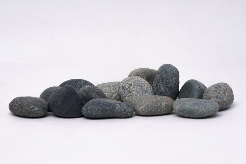 Rocks or Stone Isolated on White Background Stock Image - Image of ...