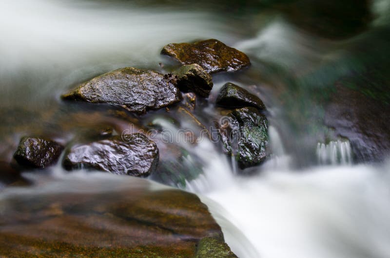 Flowing water stock image. Image of water, flowing, stream - 12753941