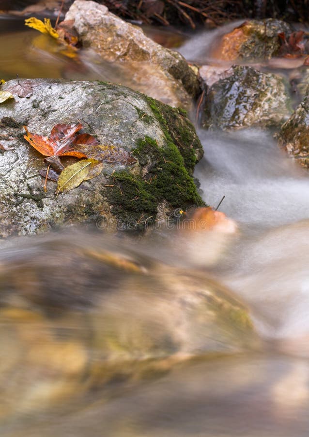 Rocks in a stream stock photo. Image of colored, murmur - 3350124