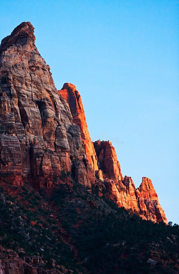 Rocks during the sunset. stock photo. Image of orange - 11374322